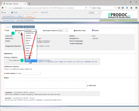 QTerm - the online portal for terminology management